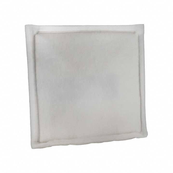 20 in x 20 in x 1 in, Synthetic, Paint Booth Diffusion Intake Panel ...