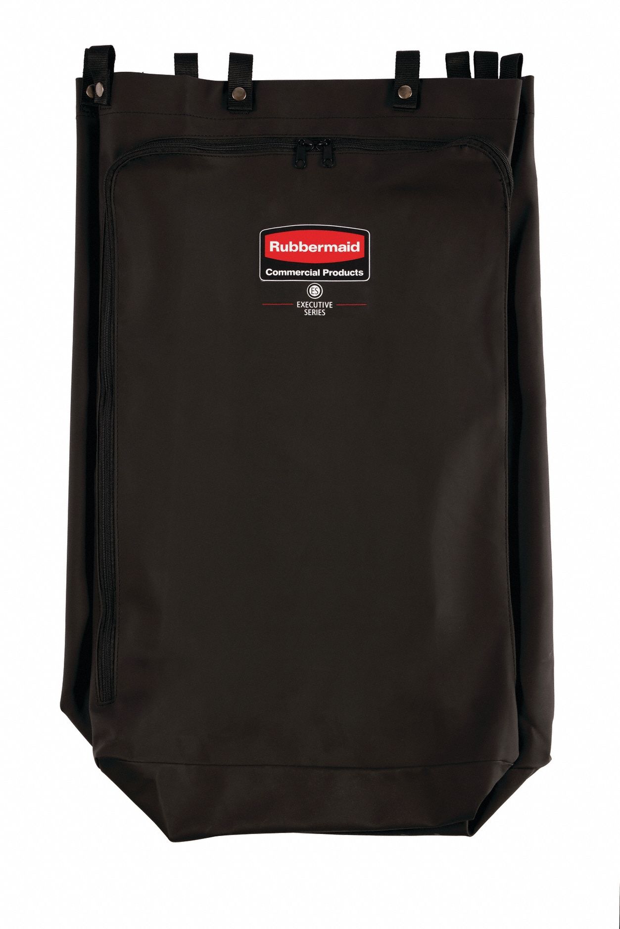 RUBBERMAID COMMERCIAL PRODUCTS, Vinyl Liner, Black, Hamper Bag - 2FTF9 ...