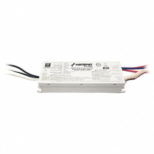 FULHAM, 4 W Max. Bulb Watts, 120 to 277V AC, CONSTANT POWER EM DRIVER ...