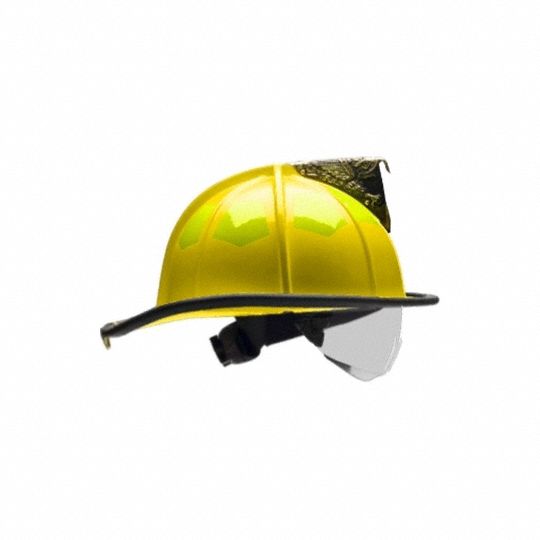 BULLARD, Yellow, Fiberglass, Fire Helmet - 846G99|UG6YL - Grainger