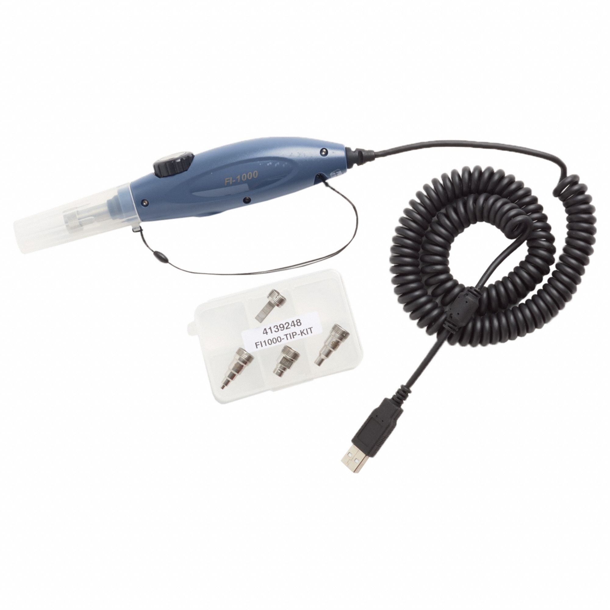 FLUKE NETWORKS, Fiber Optic Inspection Camera, FC/LC/SC, USB VIDEO ...