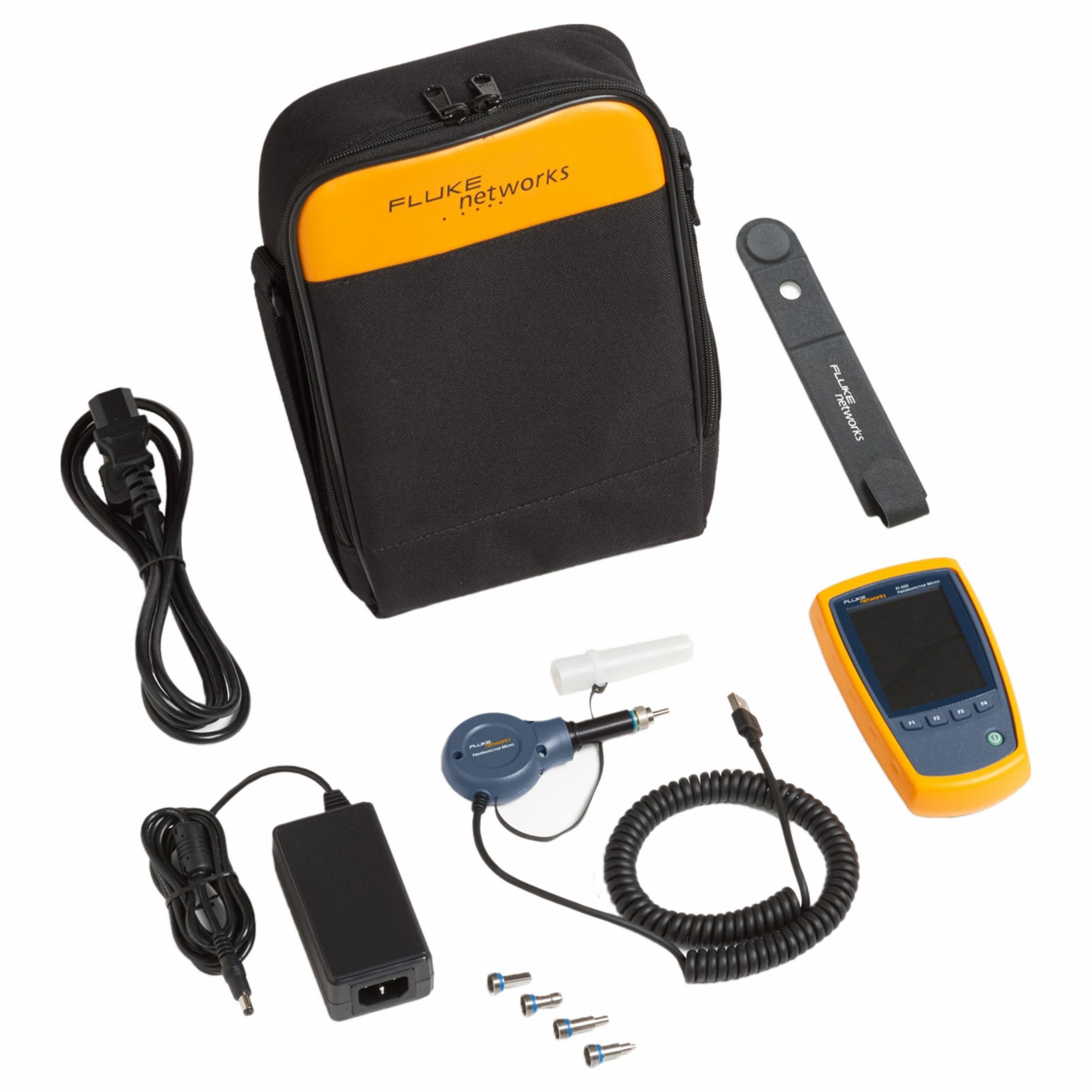 FLUKE NETWORKS, Fiber Optic Inspection Camera, LC/SC, FIBER OPTIC ...