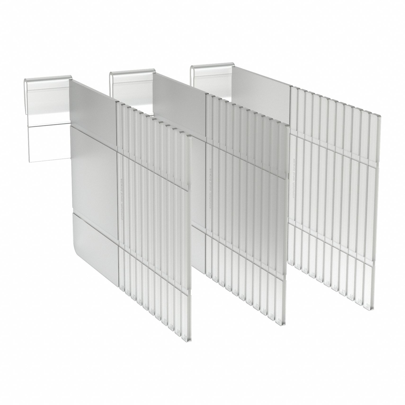 Dividers, Short, 6" Drawer - Grainger