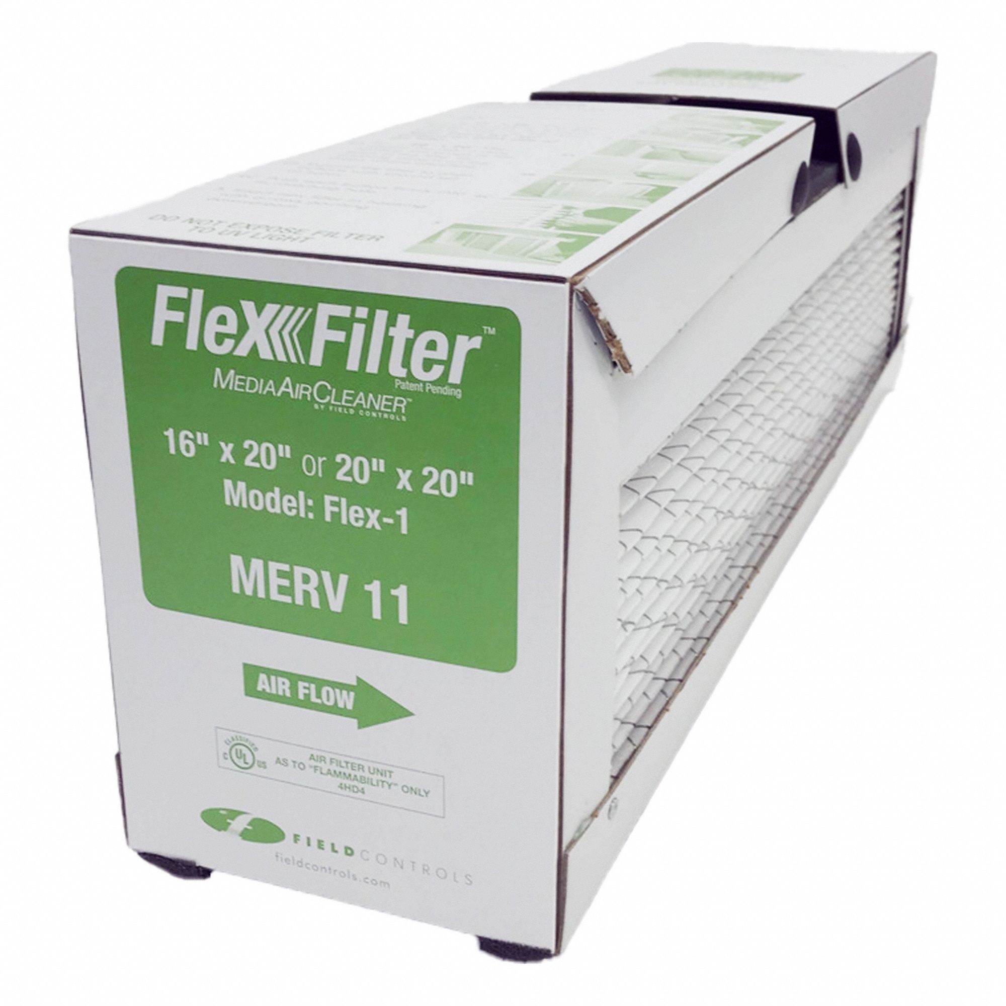 FLEXFILTER, Panel, MERV 11, Pleated Air Filter - 56DZ13|Flex-1 - Grainger