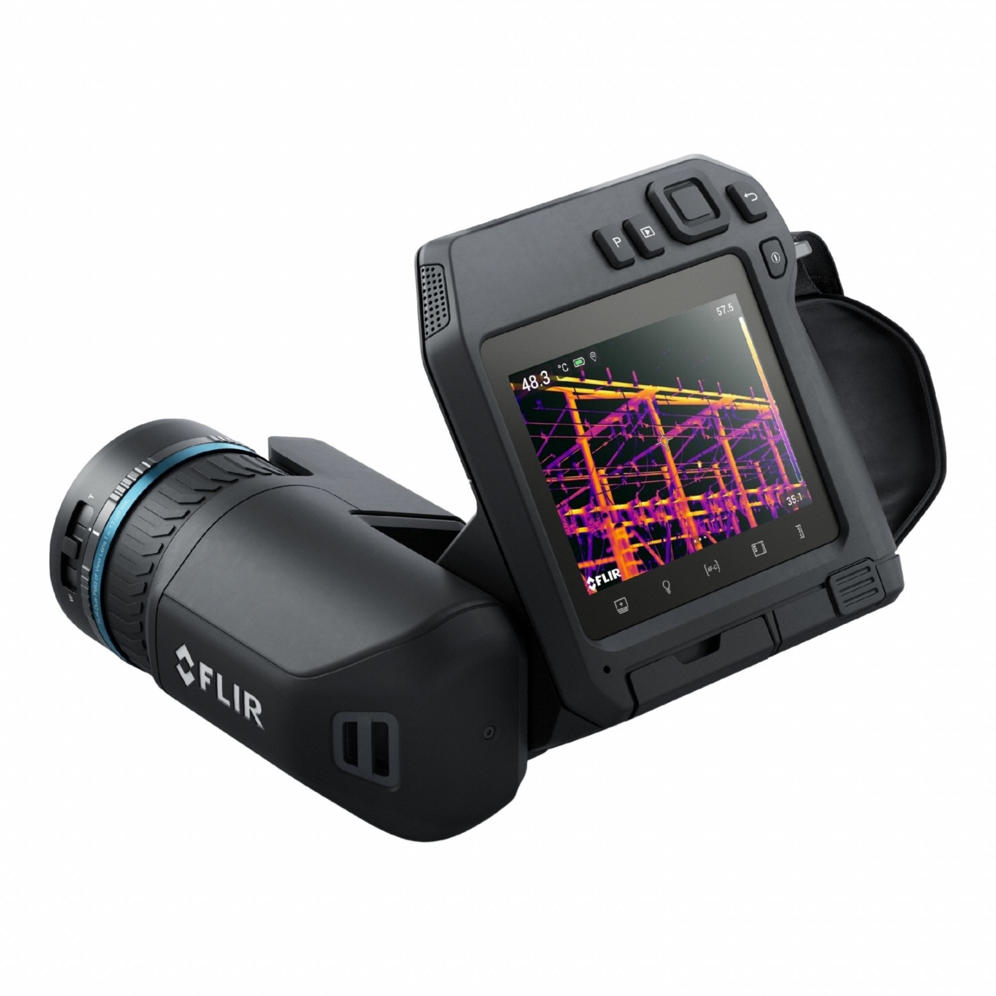 FLIR, 24° x 18°, SD Card/USB/Wireless, Infrared Camera - 797W43|FLIR ...