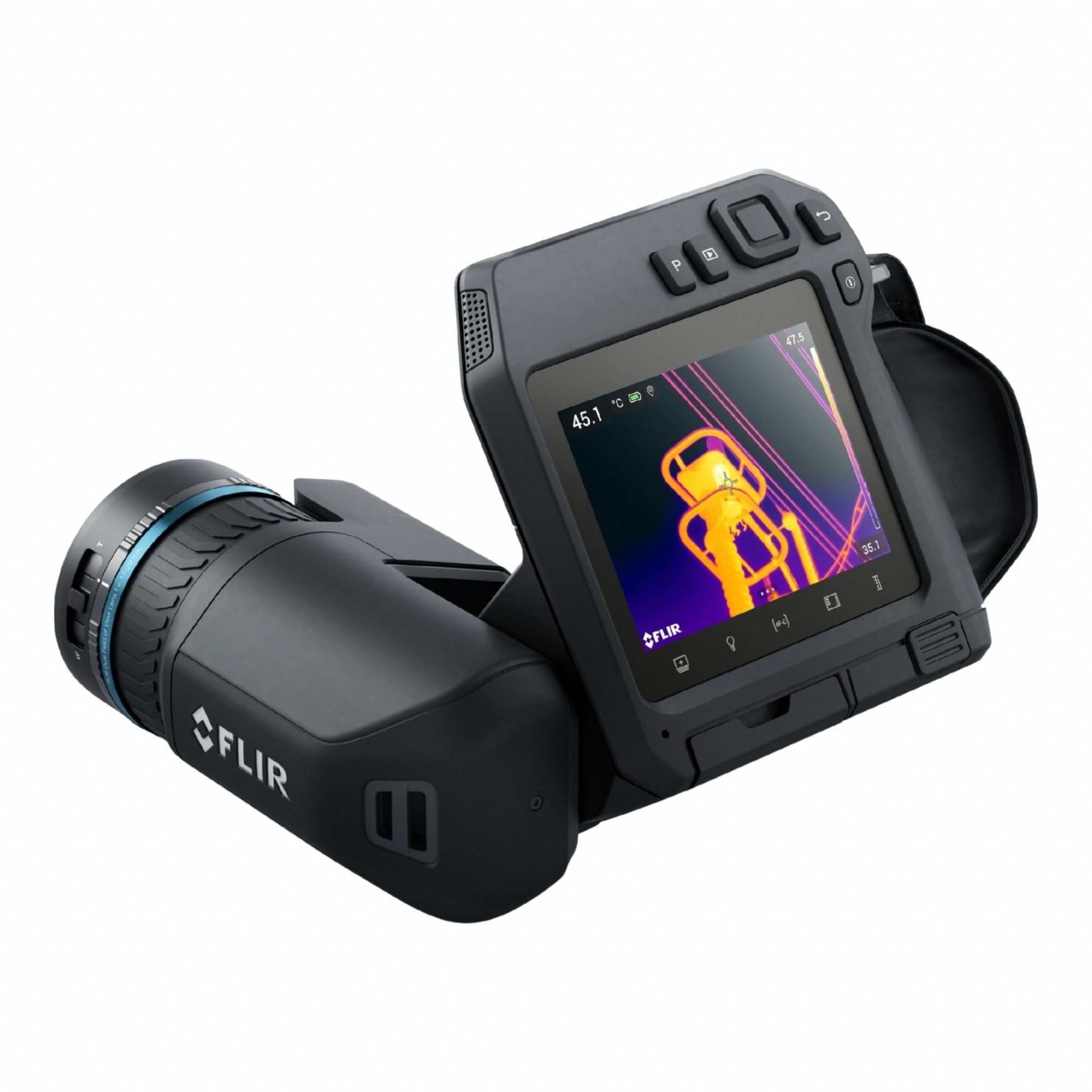 FLIR, 24° x 14°, SD Card/USB/Wireless, Infrared Camera - 797W42|FLIR ...