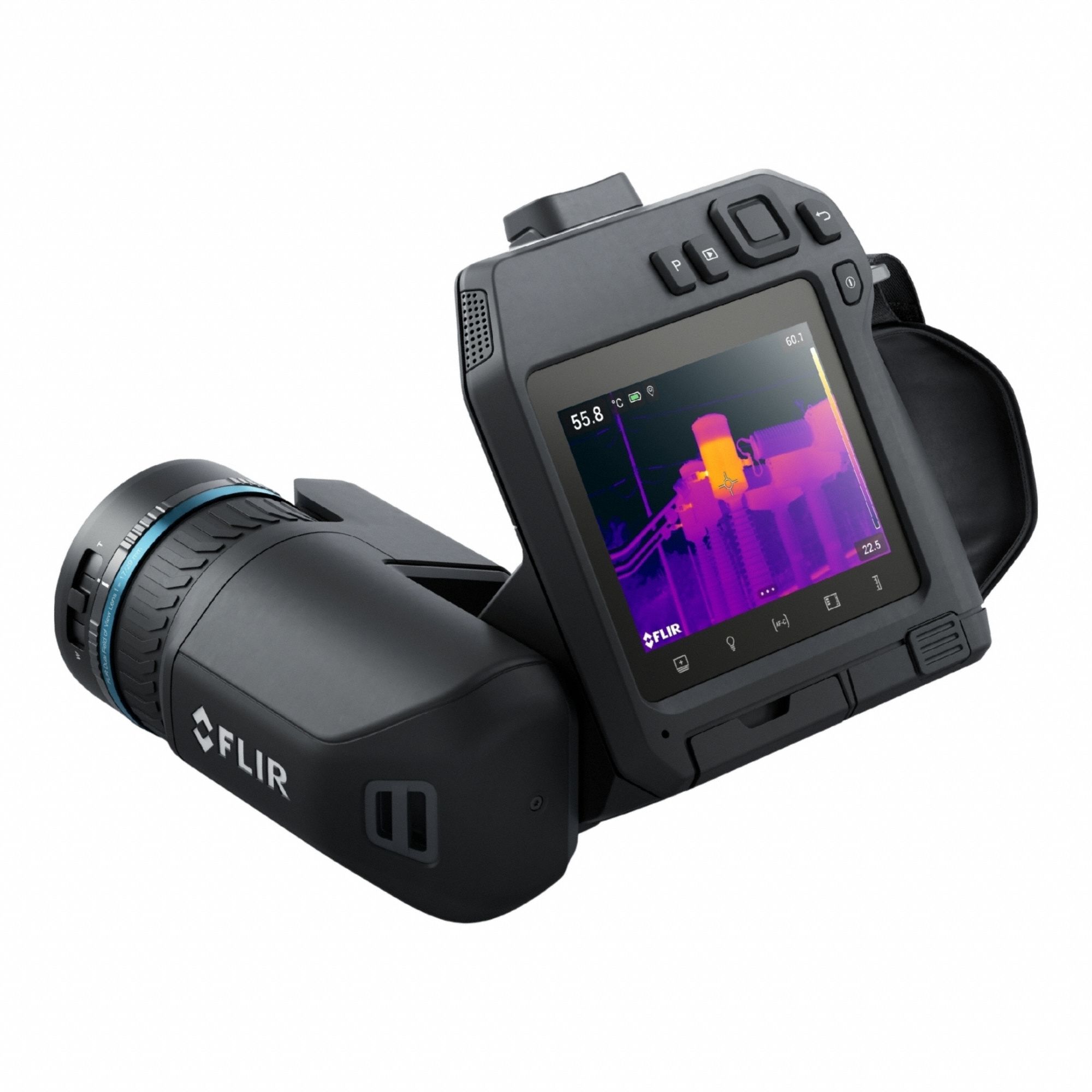 FLIR, 14° x 10°, SD Card/USB/Wireless, Infrared Camera - 797W40|FLIR ...