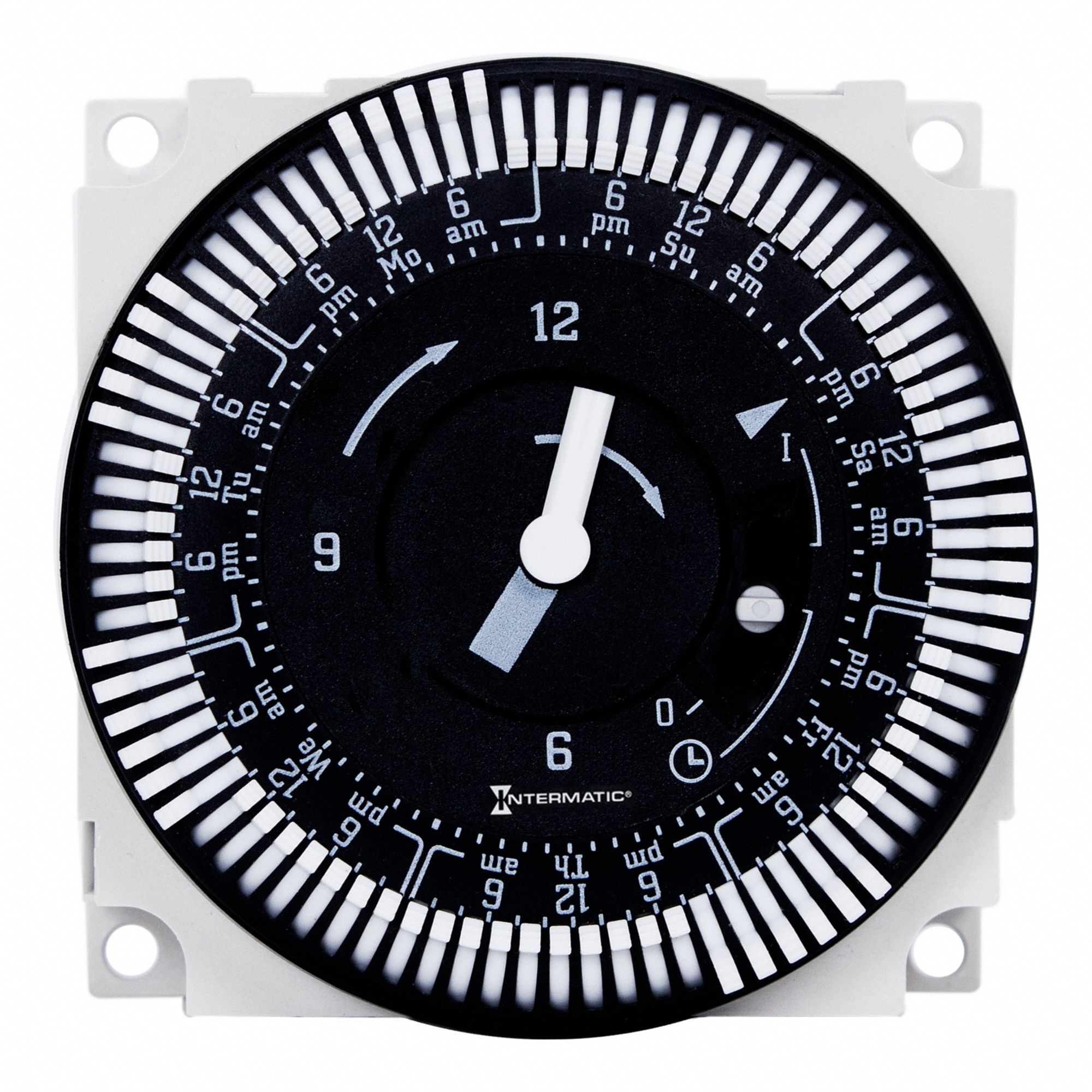 INTERMATIC, 7 day, SPDT, Electromechanical Timer - 20XF24|FM1QWUZH-BW ...