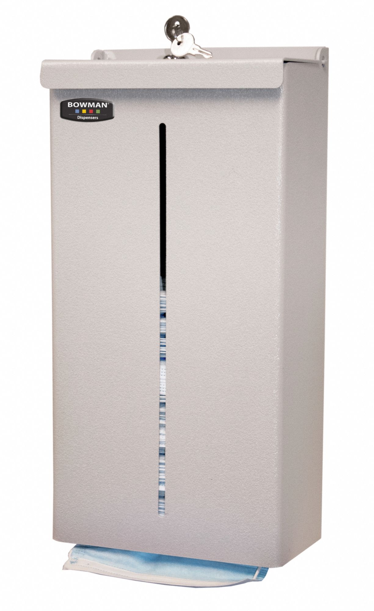 BOWMAN DISPENSERS, ABS Plastic, Beige, Respiratory Equipment Dispenser ...