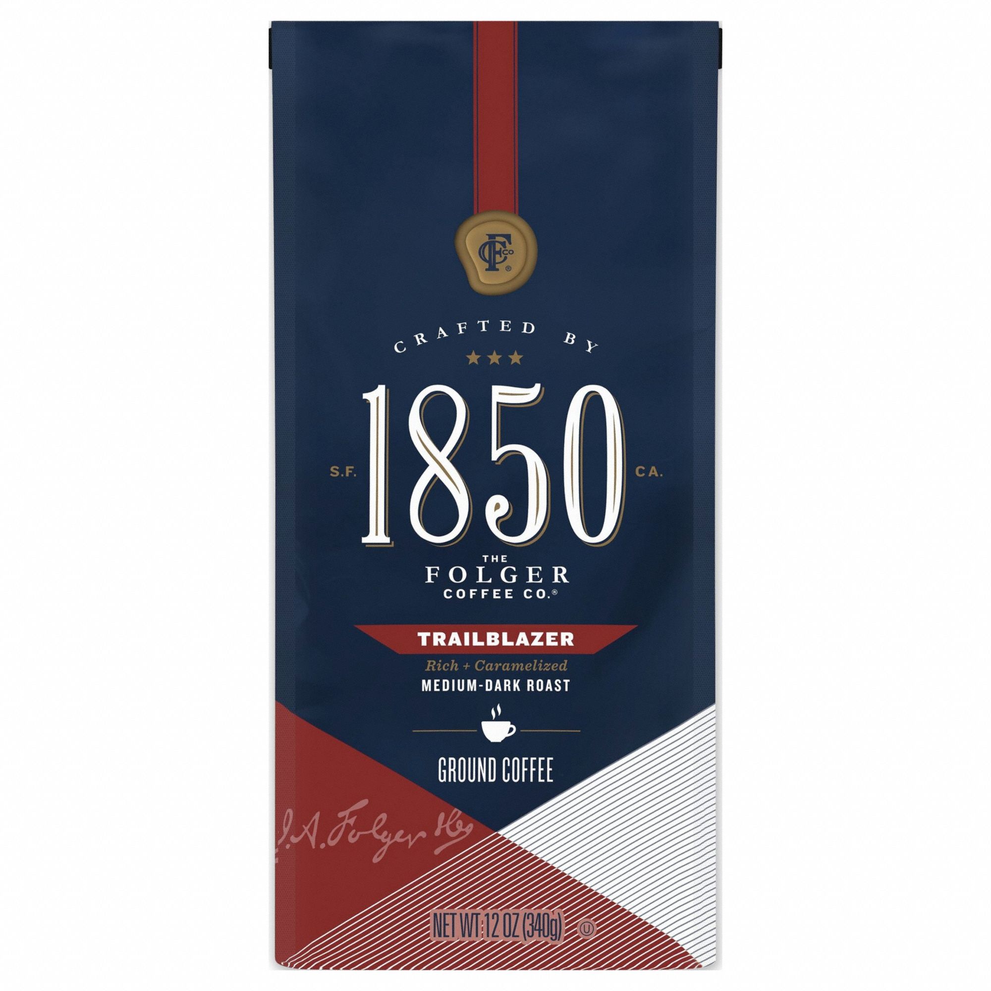 1850, 100% Arabica Beverage Flavor, Bag Beverage Pack, Coffee - 56DL67 ...