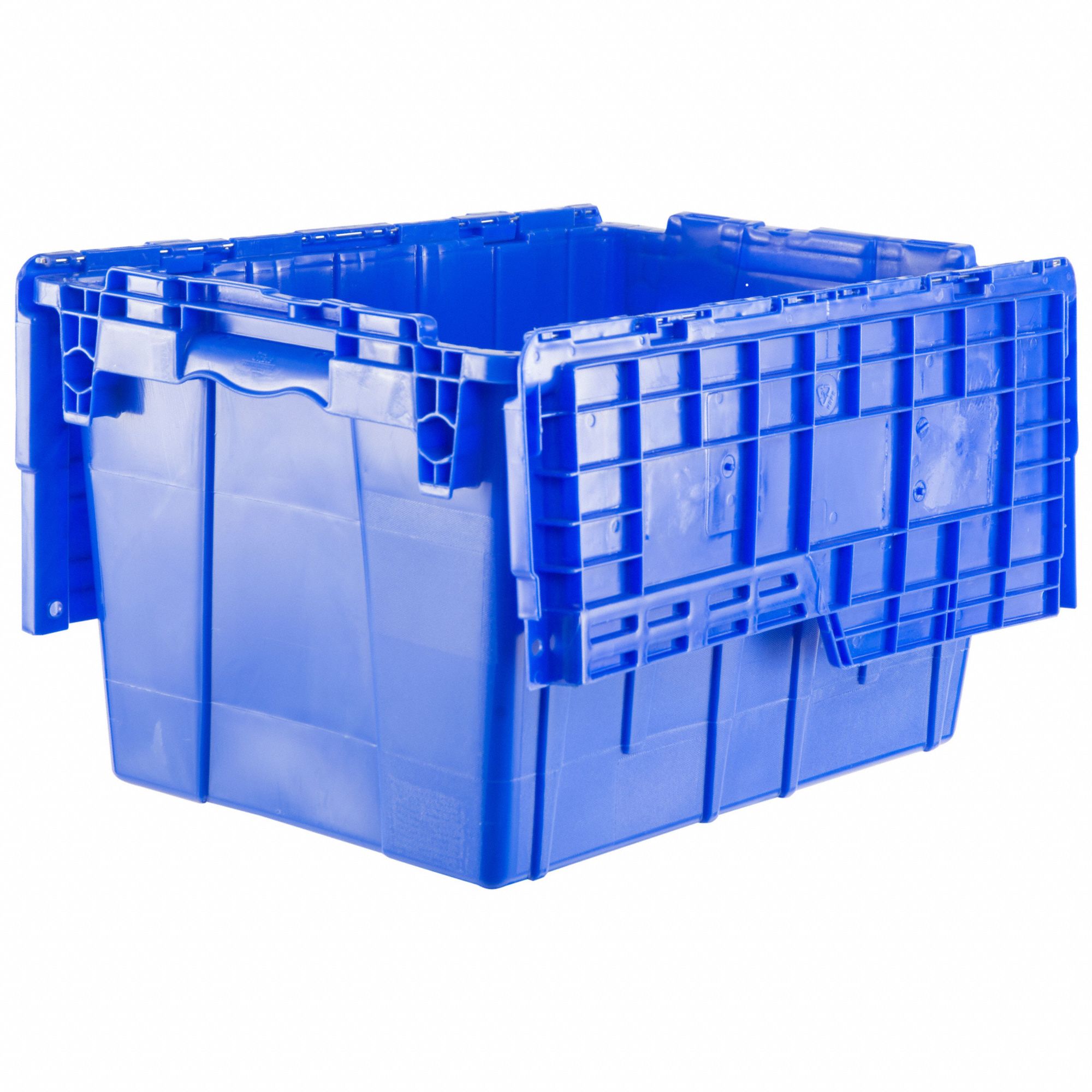 Orbis Fp182 Blue Attached Lid Container 1.8 CU FT Blue for sale online ...