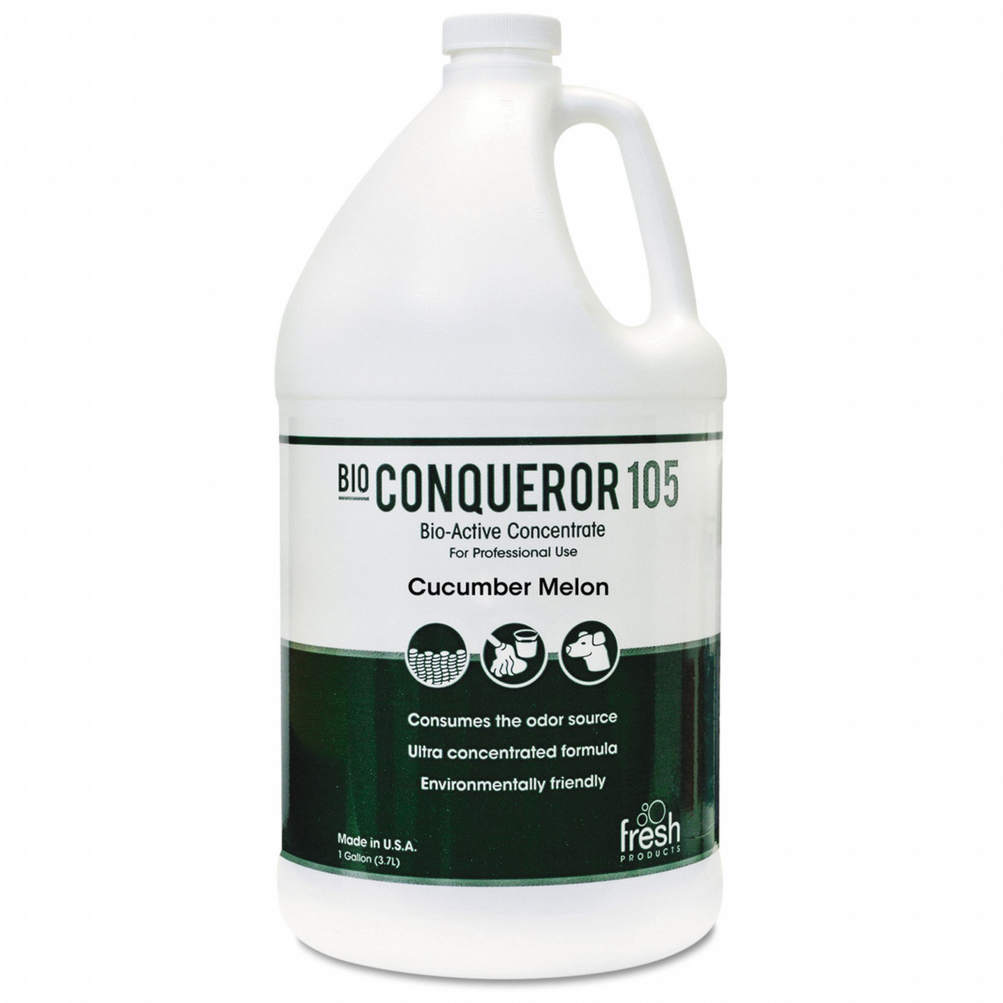 FRESH PRODUCTS, Jug, 1 gal Container Size, Odor Counteractant - 796MZ6 ...