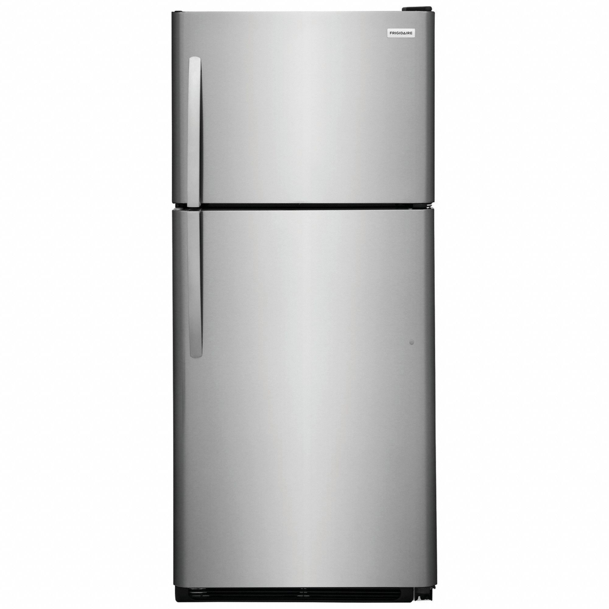 FRIGIDAIRE, Stainless Steel, 20.5 cu ft Total Capacity, Top Freezer ...