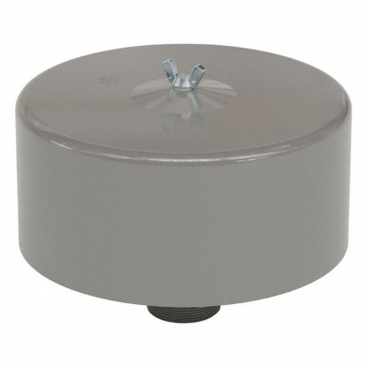 SOLBERG, 2 1/2 in Inlet Size, 195 scfm, Filter Silencer - 818DX9|FS-30P ...