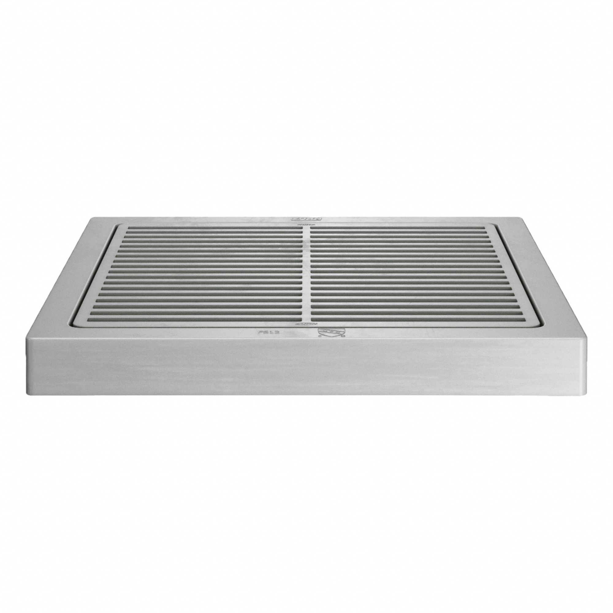 ZURN, 14 in Overall Wd, 14 in Overall Lg, Floor Sink - 808EF5|FS12-SF ...
