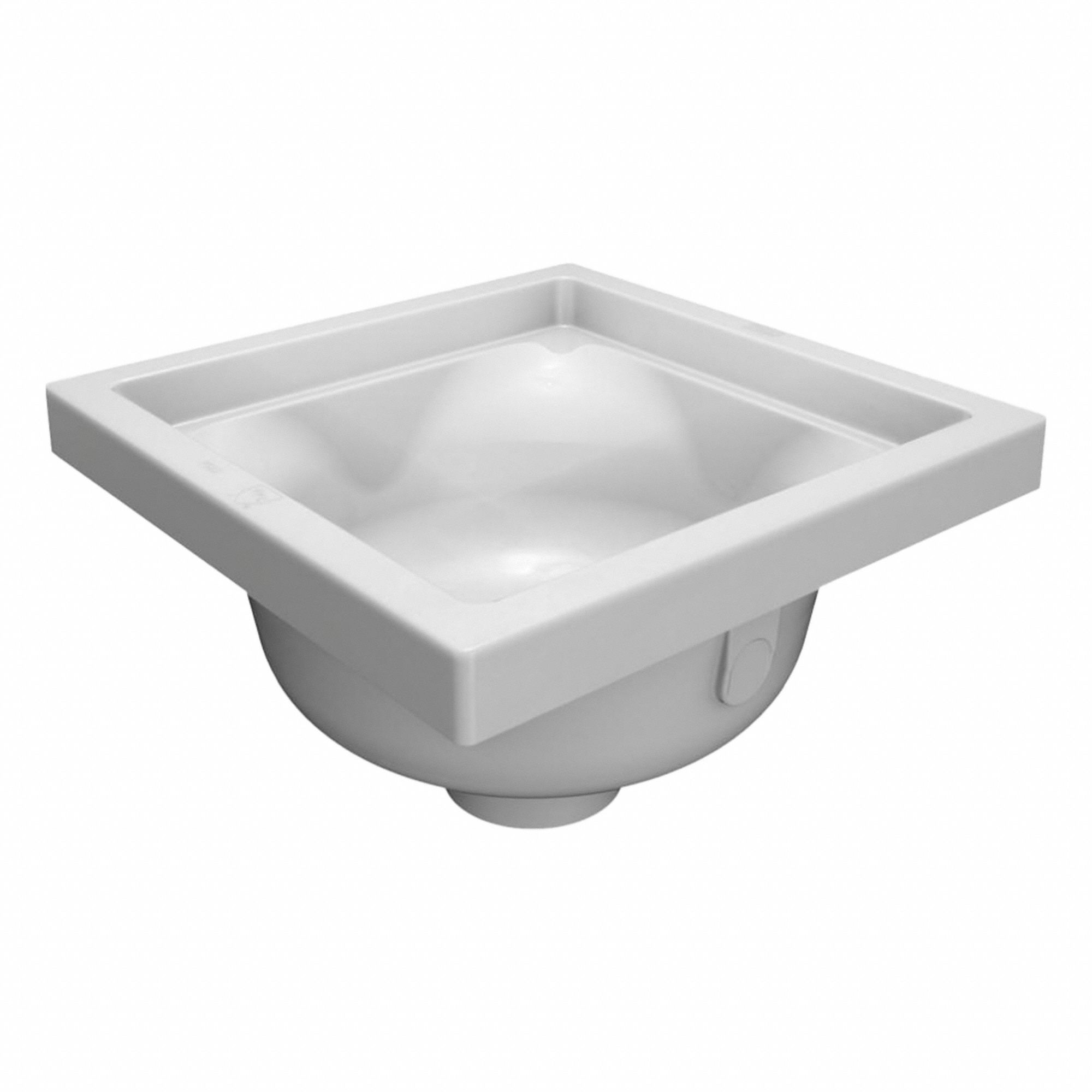 ZURN, 14 in Overall Wd, 14 in Overall Lg, Floor Sink - 843H43|FS12-6 ...