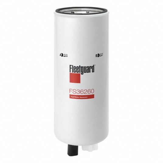 FLEETGUARD, Spin-On, 11 3/4 in Overall Lg, Fuel Filter - 887K02|FS36260 ...