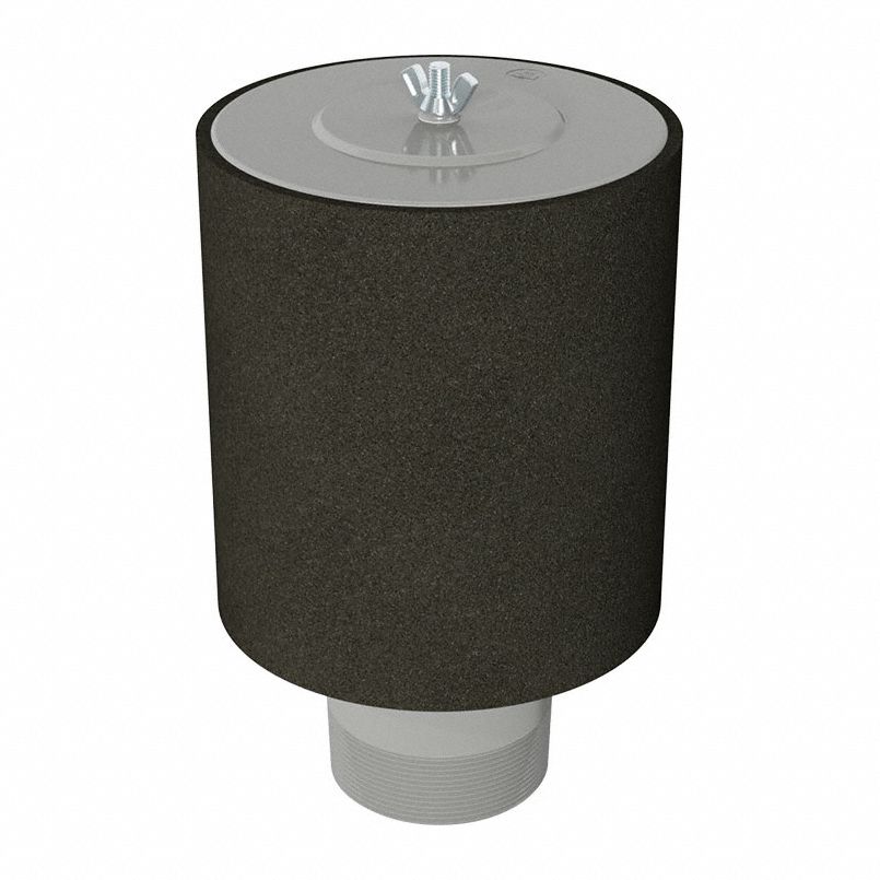 SOLBERG, 3 in Inlet Size, 300 scfm, Filter Silencer - 818DZ4|FT-234P ...