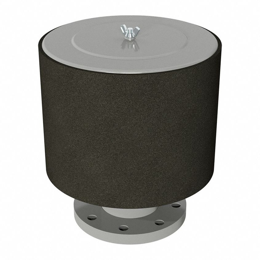 SOLBERG, 4 in Flange Inlet Size, 520 scfm, Intake Exposed Filter ...