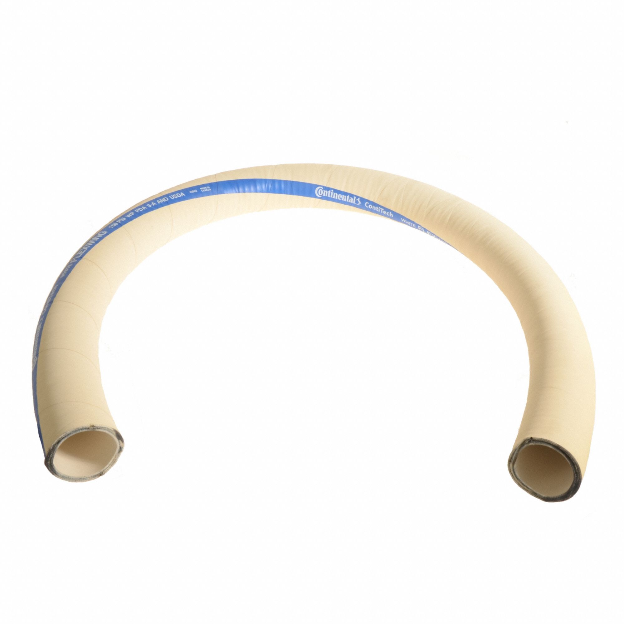 CONTINENTAL, 3/4 in Hose Inside Dia., 150 psi, Bulk Food Grade Transfer ...