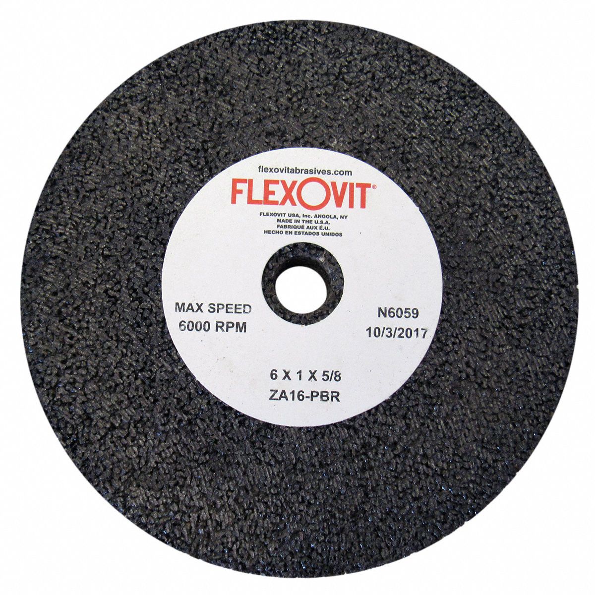 FLEXON-SPECIALIST RAIL GRINDING WHEEL, REINFORCED, TYPE 1, GREY/BLACK ...