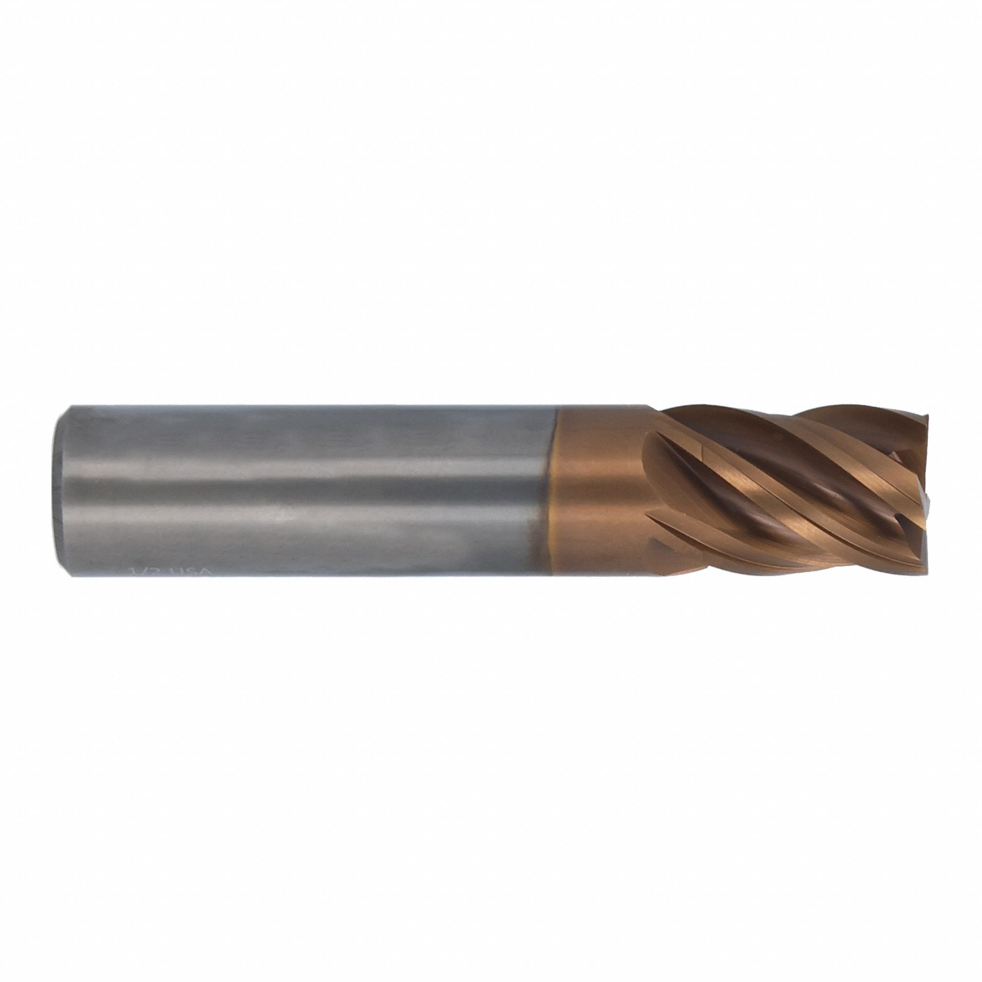 CLEVELAND, Carbide, T-Max Coated, Corner Radius End Mill - 868TH4|C70603 - Grainger