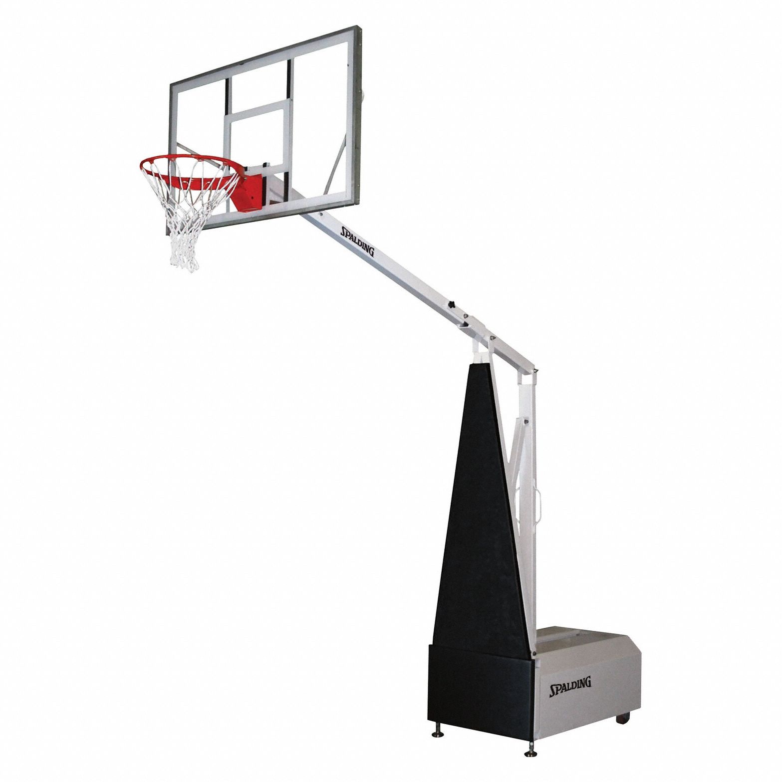 SPALDING, Acrylic, 10 ft Max Ht, Portable Backstop - 817L43|411-870 ...