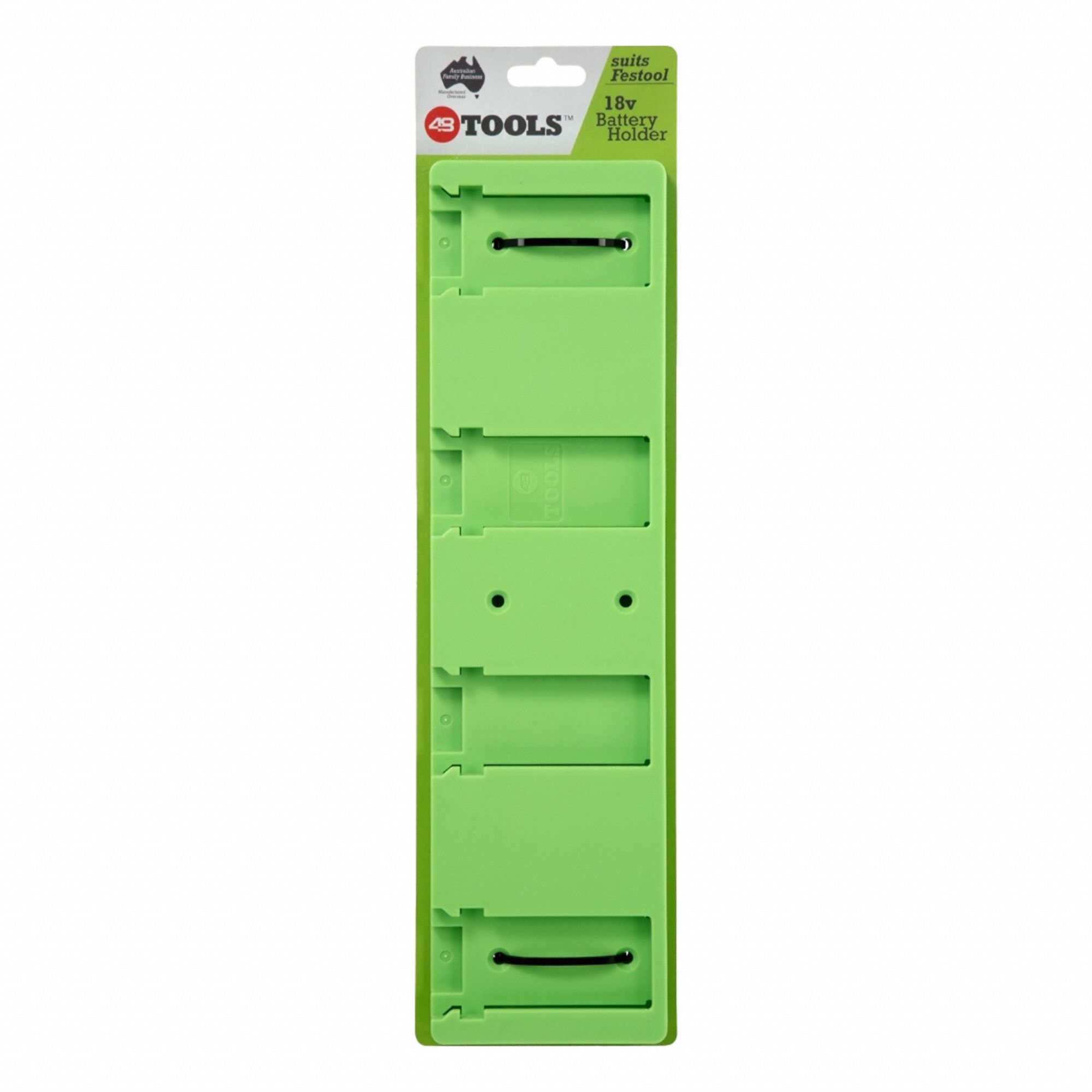 48 TOOLS, Battery Holder, For 18 V Battery Volt, Battery Holder ...