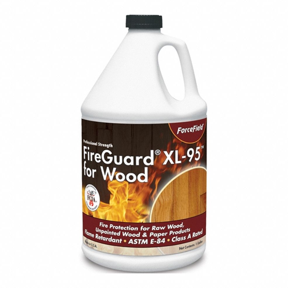 FIREGUARD, Fire Retardant, Raw Wood, Flame Retardant Coating - 45EK79|C ...