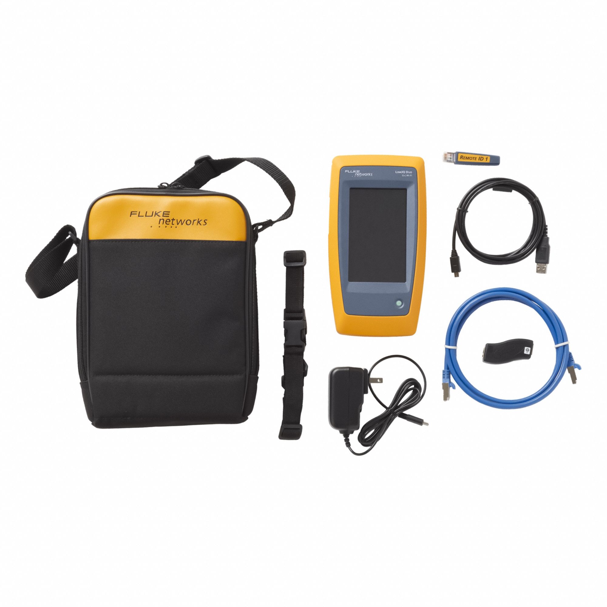 FLUKE NETWORKS, LinkIQ Duo, Base Model, Cable Network Tester - 849TR9 ...