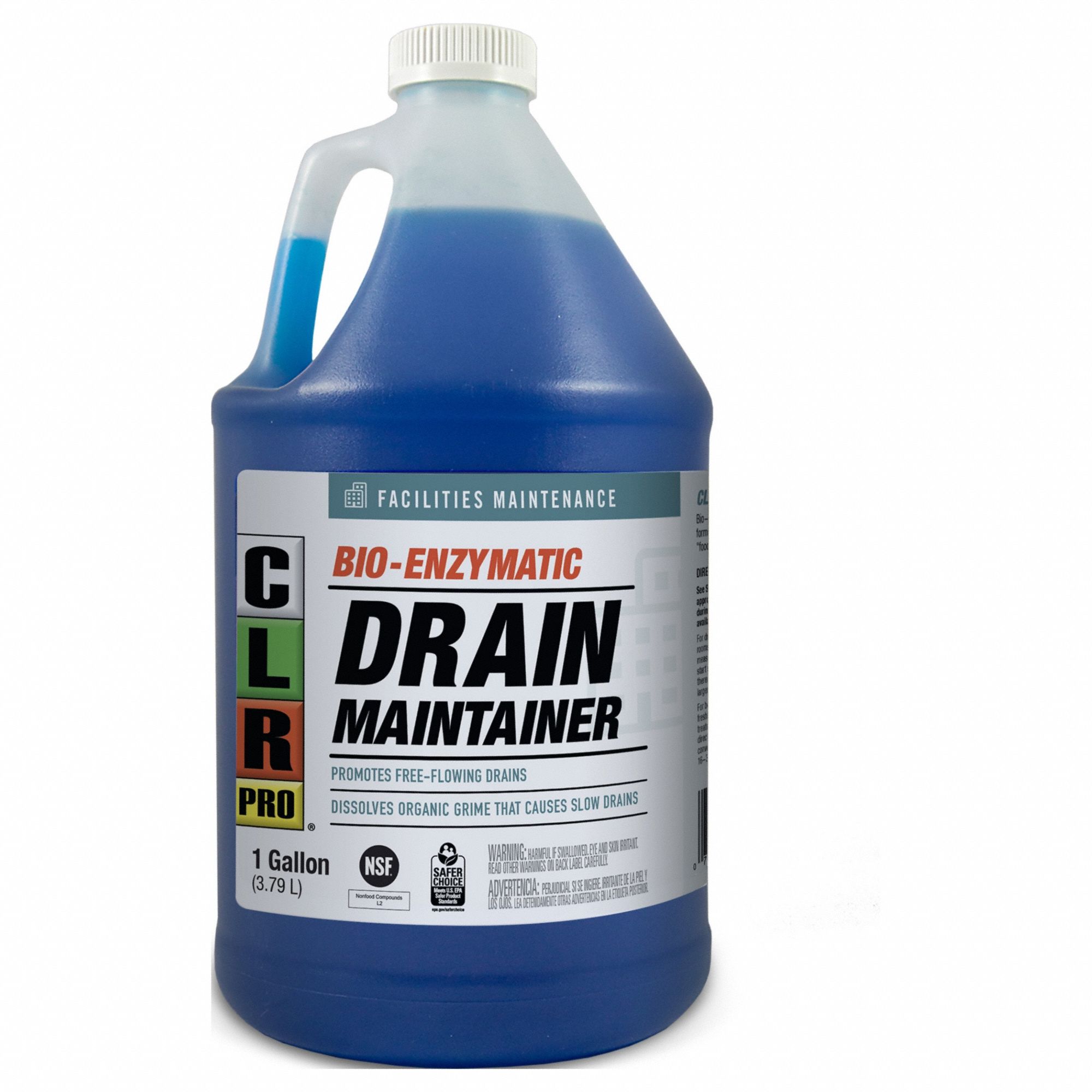 CLR PRO, Jug, 1 gal, Drain Maintainer - 61LV26|G-FM-BEDM128-4PRO - Grainger