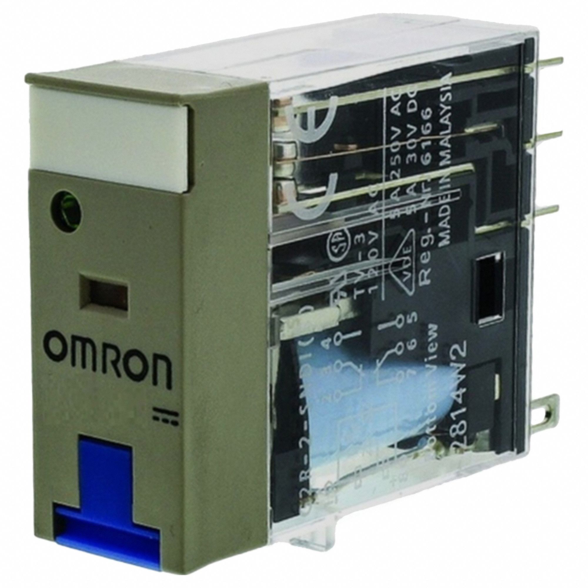 OMRON, 24V DC, 8 Pins/Terminals, General Purpose Relays - 811T08|G2R-2 ...