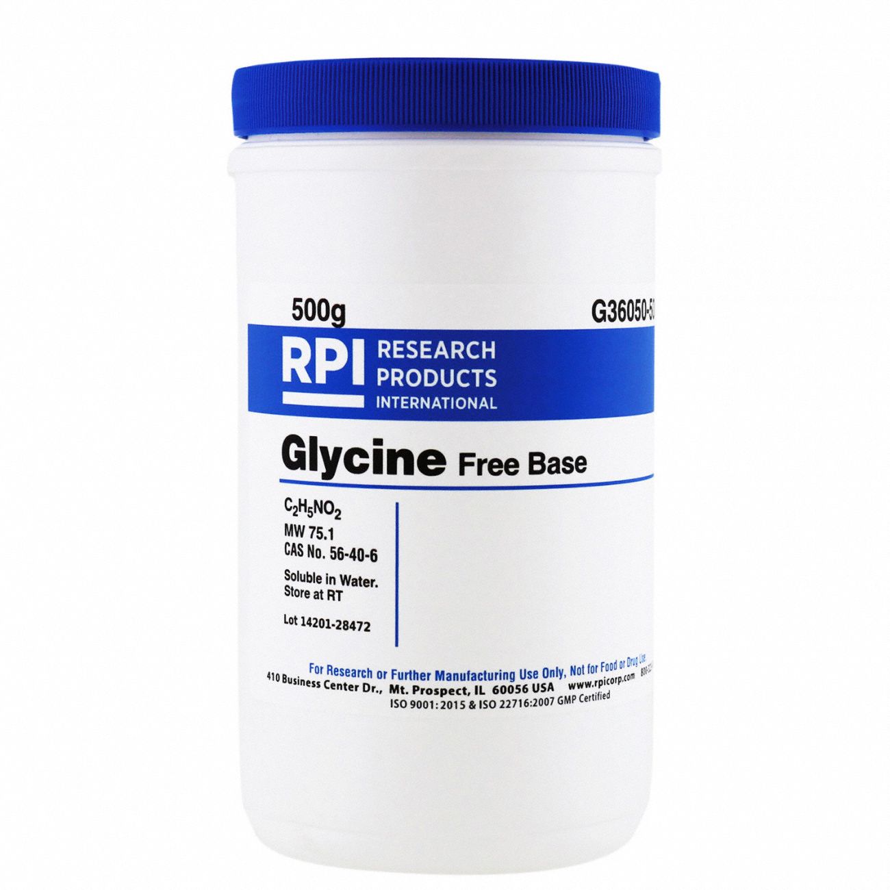 USP, 500 g, Glycine - 30UD43|G36050-500.0 - Grainger
