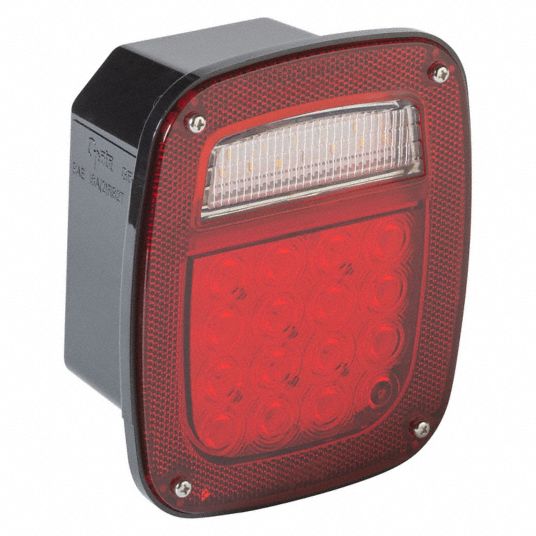 GROTE, LED, Stop, Turn, and Tail Combo Light, Box Lamp - 2VRC9|G5202 ...