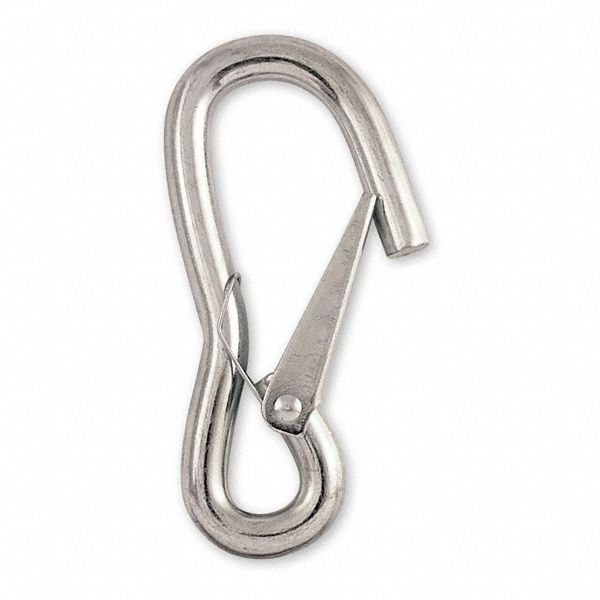 LUCKY LINE PRODUCTS, 1 Snaps, Solid Gate, Utility Spring Hook - 4FCN5 ...