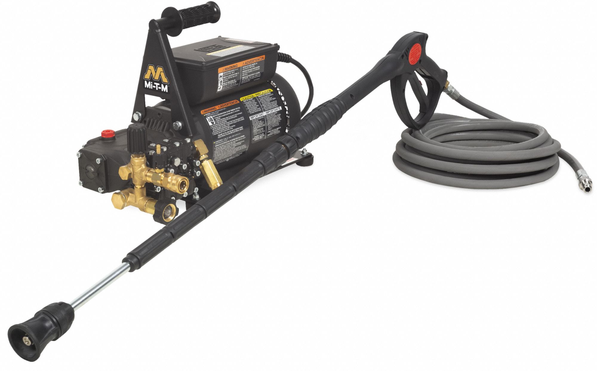 MI-T-M, Carry, 120 V – Single-Phase, Electric Pressure Washer - 822TP0 ...
