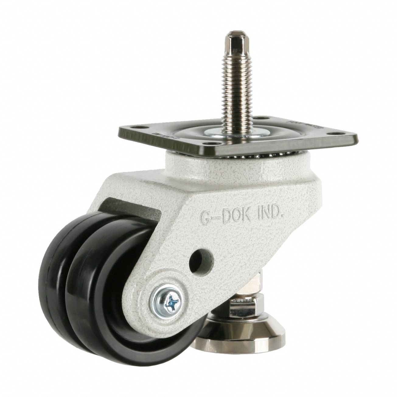 FOOT MASTER, Nylon Tread, 72 mm Wheel Dia, Plate Caster - 819TP3|GDHD ...