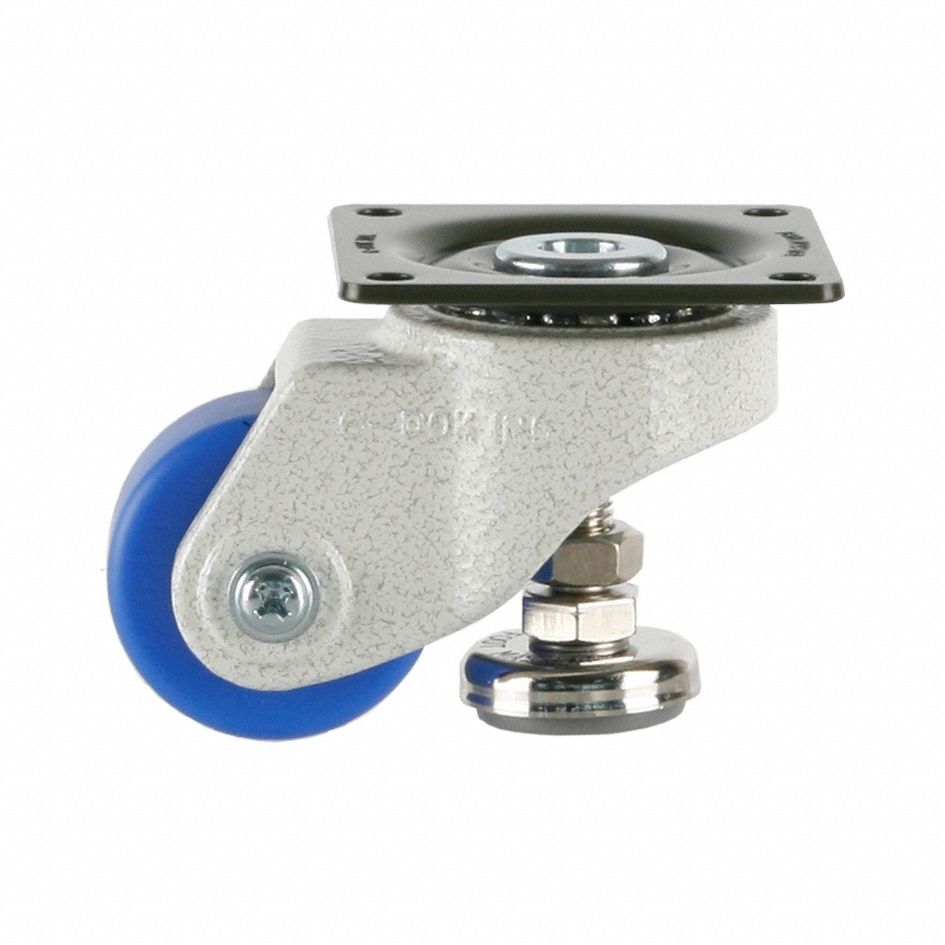 FOOT MASTER, Nylon Tread, 50 mm Wheel Dia, Plate Caster - 819TP7|GDL ...