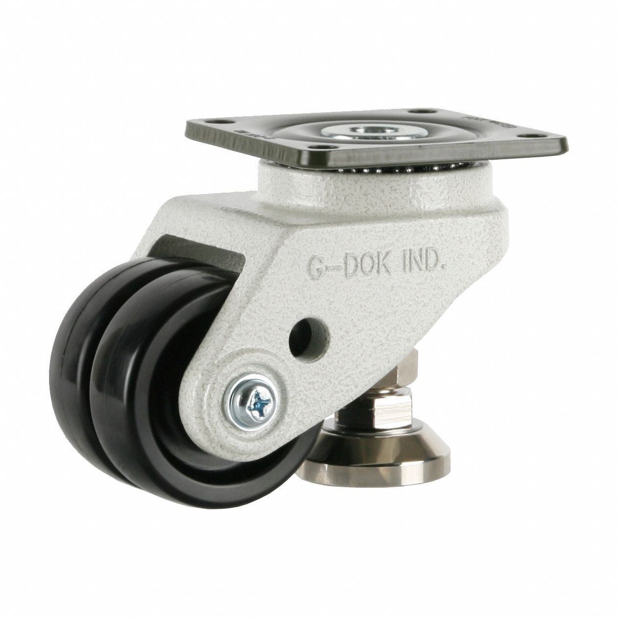 FOOT MASTER, Nylon Tread, 72 mm Wheel Dia, Plate Caster - 819TT1|GDLD ...