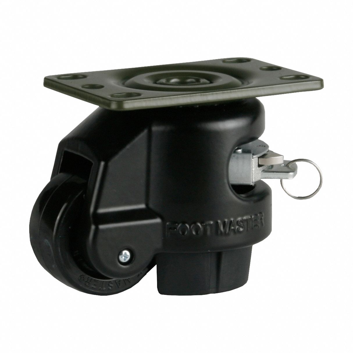 FOOT MASTER, Nylon Tread, 50 mm Wheel Dia, Plate Caster - 819TT6|GDR ...