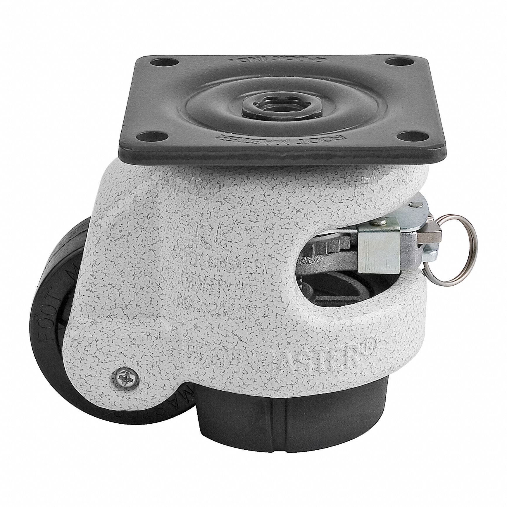 FOOT MASTER, Nylon Tread, 50 mm Wheel Dia, Plate Caster - 819TK2|GDR-60 ...