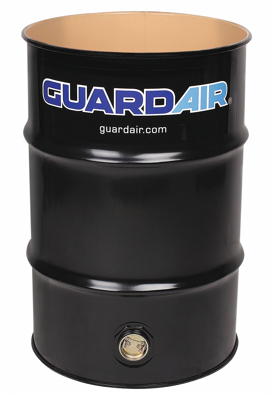 GUARDAIR VACUUMS VACUUM DRUM,OPEN HEAD,30 GAL.,BLACK - 28108 - GDRN630 ...