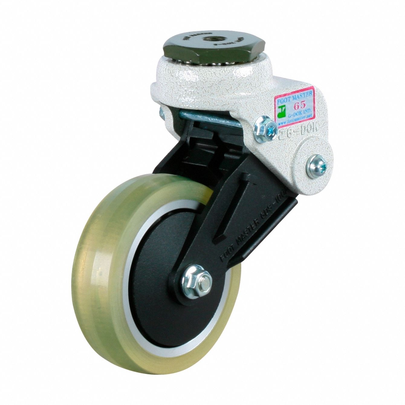 FOOT MASTER, Swivel, No Brake, Bolt-Hole Caster - 819U09|GDS-200A-65SS ...