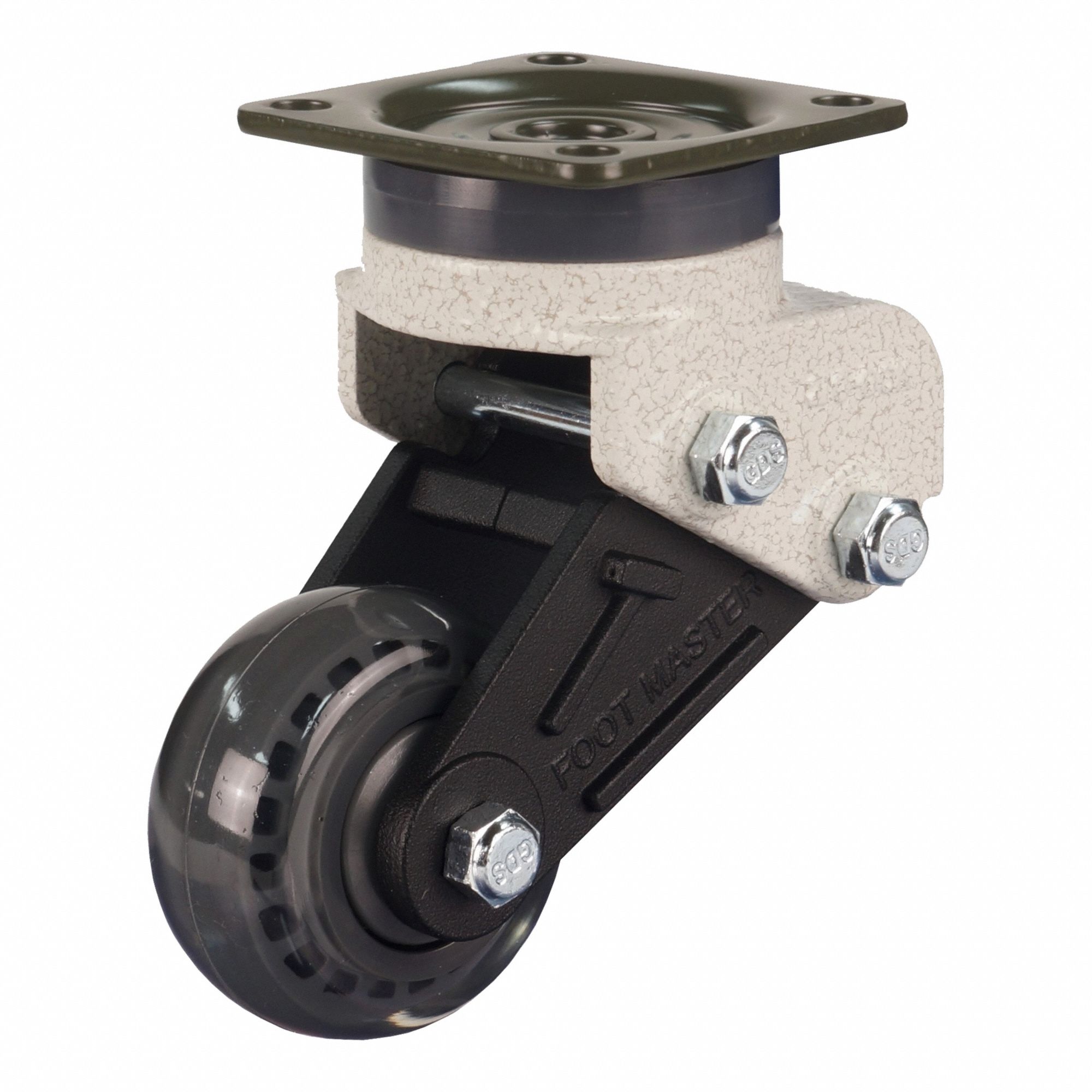 FOOT MASTER, Shock-Absorbing, Swivel, Plate Caster - 819U43|GDS-50-ASF-EUS - Grainger