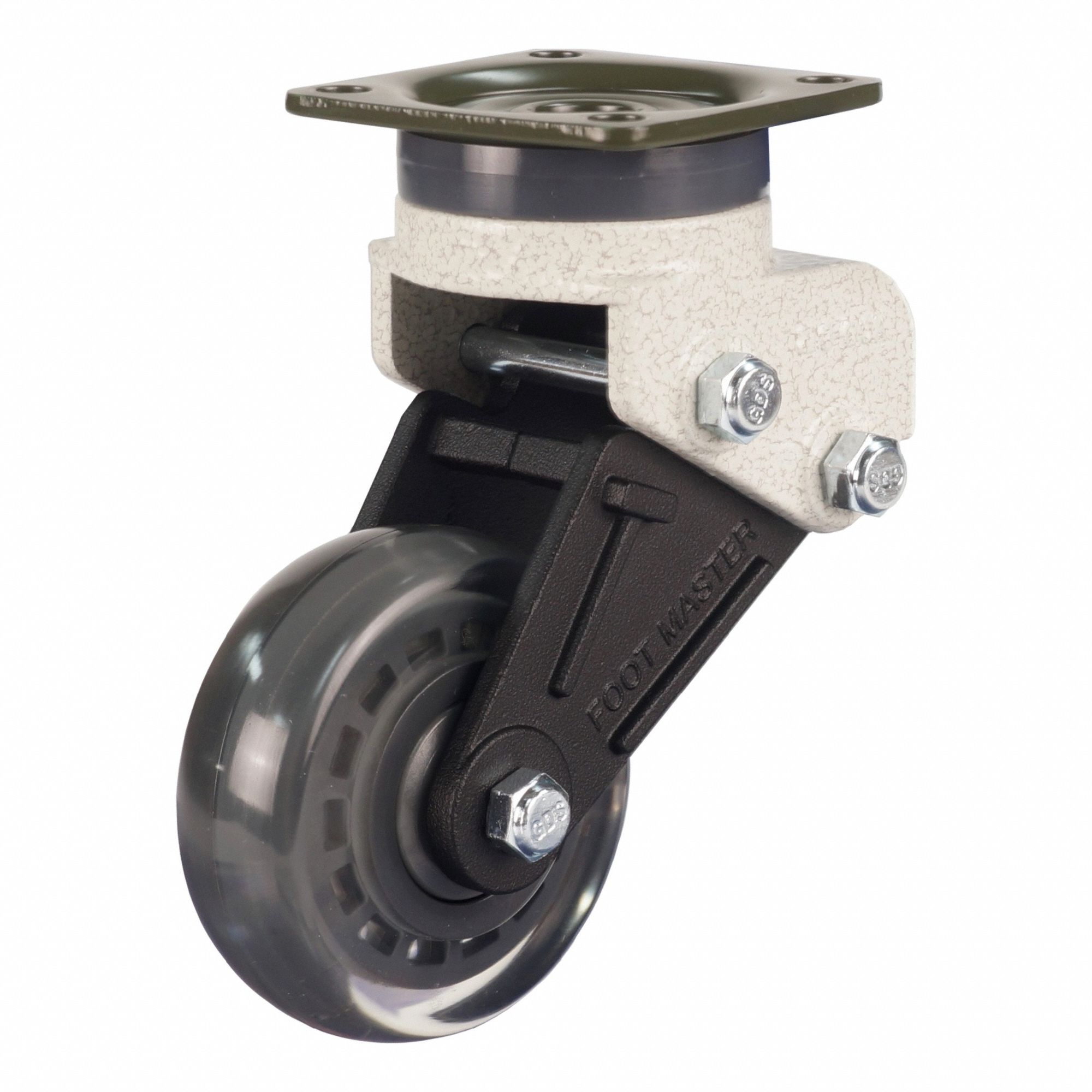 FOOT MASTER, Shock-Absorbing, Swivel, Plate Caster - 819U49|GDS-65-ASF-EUS - Grainger