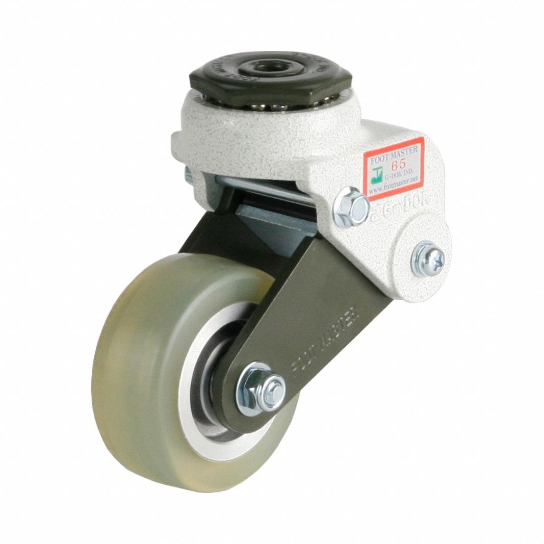 FOOT MASTER, Swivel, No Brake, Bolt-Hole Caster - 819TV8|GDS-75A-65SS ...