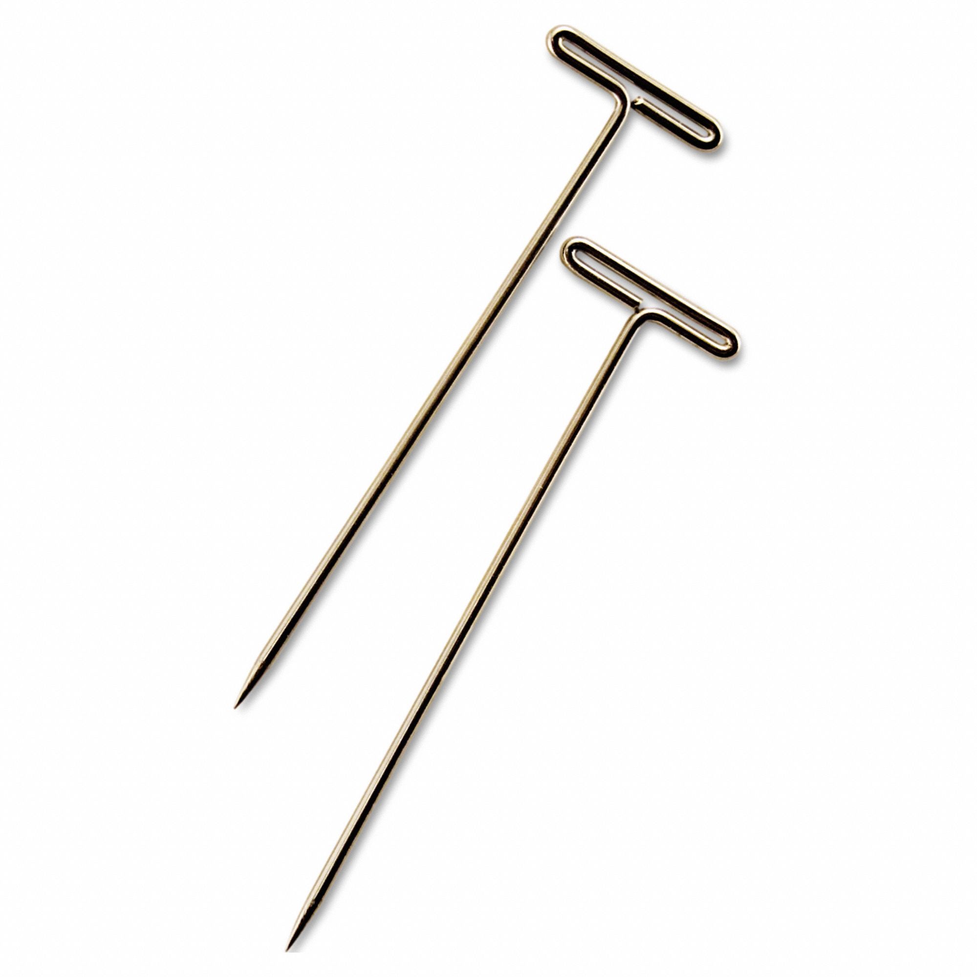 GEM, T-Pin, Silver, T-Pins - 51LE35|87T - Grainger