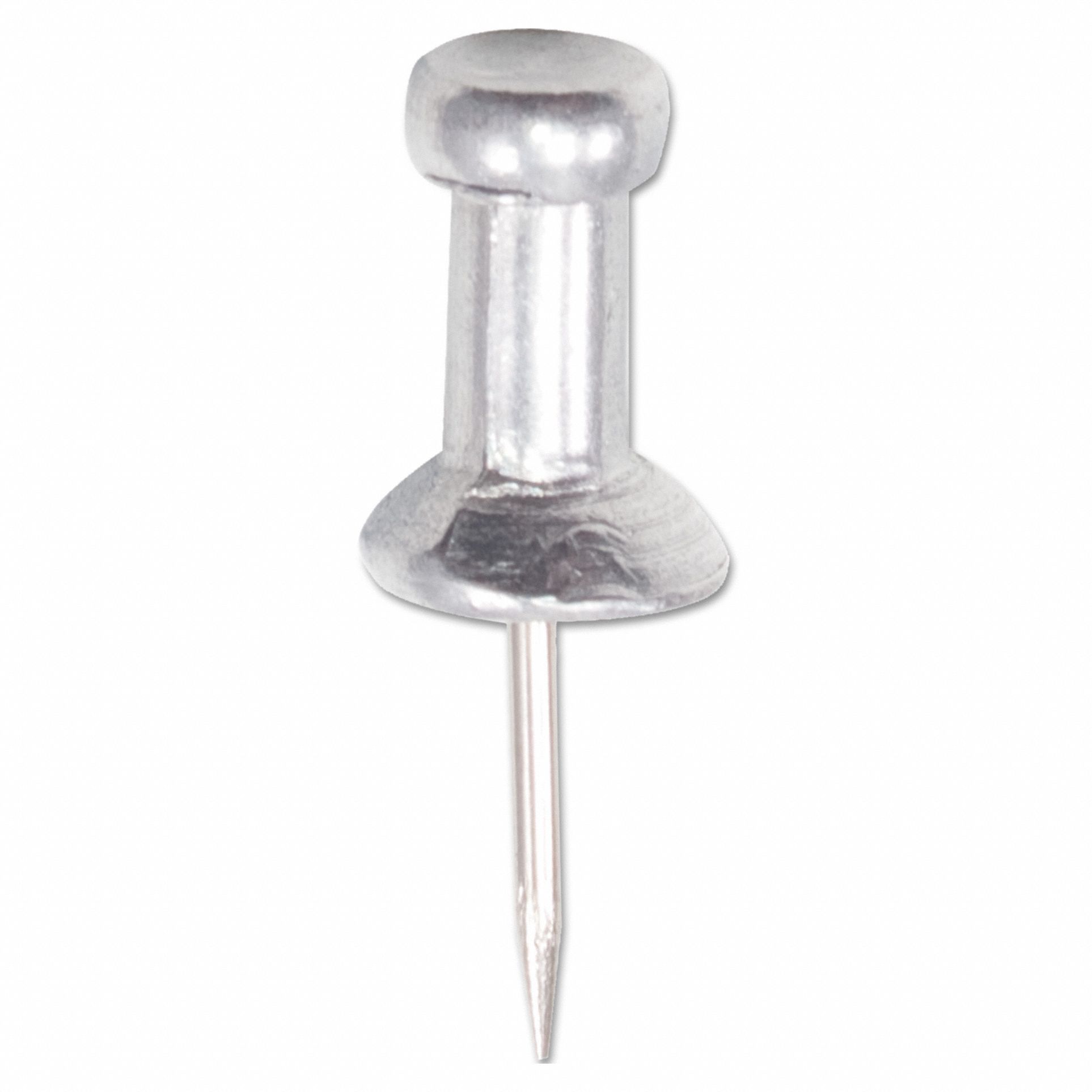 GEM, Std, Silver, Push Pins - 43YK53|CPAL3 - Grainger
