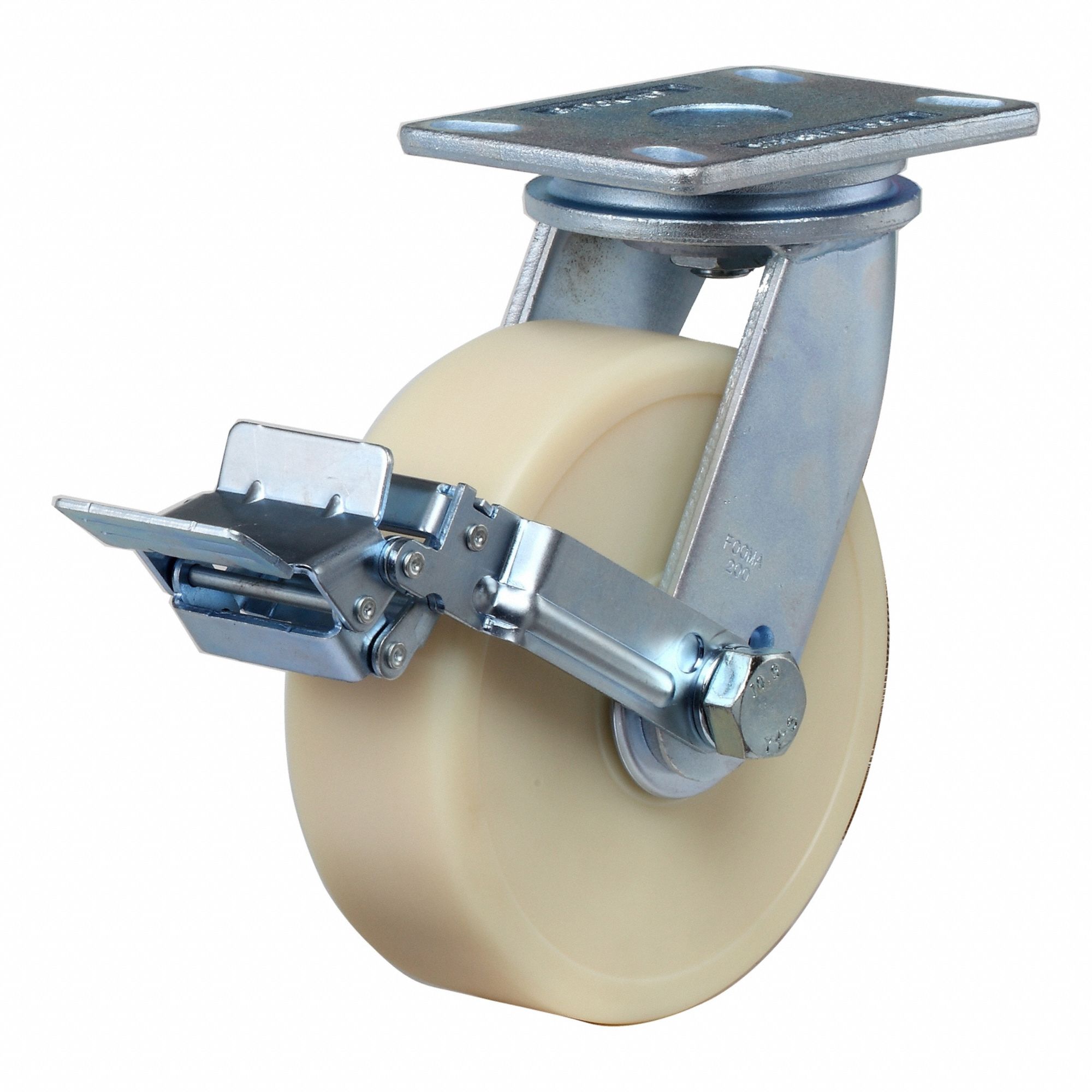 FOOT MASTER, Swivel, Nylon, Plate Caster - 819T92|GF-200B-SF-MCD - Grainger