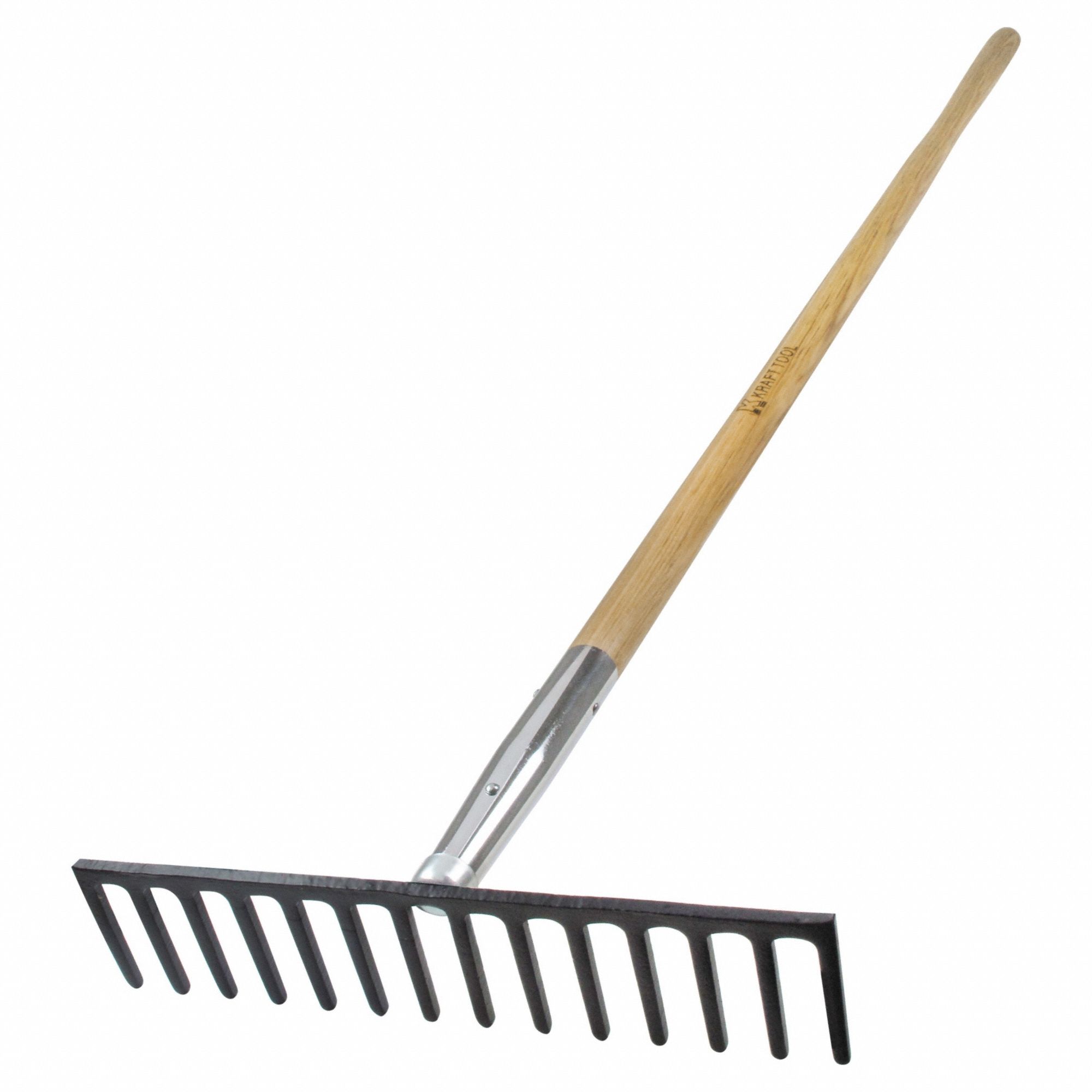 KRAFT TOOL, Pull/Push, Straight, Road Rake - 819R18|GG871 - Grainger